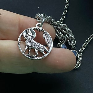 Howling Wolf Collar. Primal Prey Collar, Wolf Alpha Necklace for Woman ...