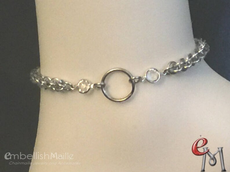 Discreet Dominant anklet Owner anklet Key Holder bracelet | Etsy