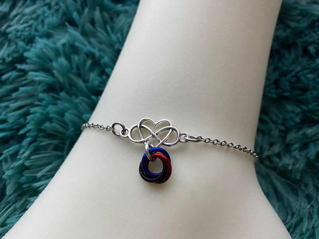 Subtle Poly Bracelet by Embellishmaille • Polyamorous Jewelry • Poly ...