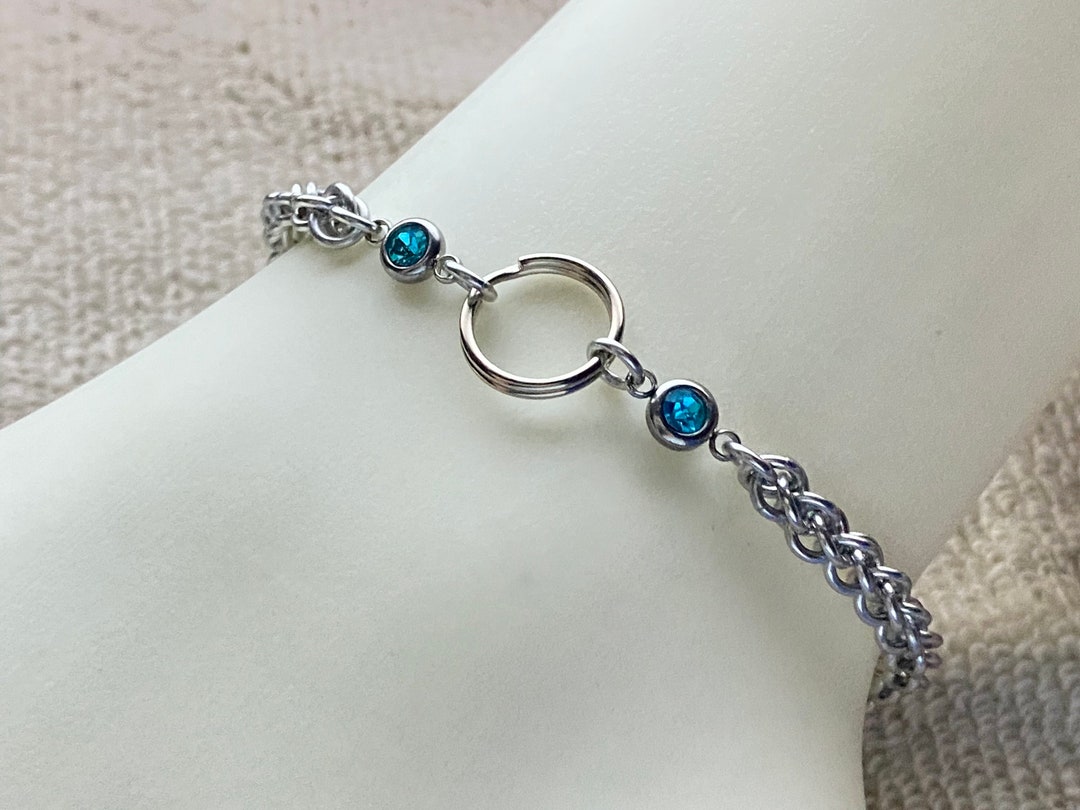 Discreet Dominant Anklet, Owner Anklet, Key Holder Bracelet, Mistress ...