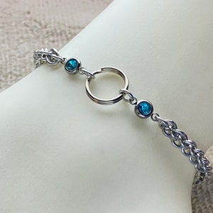 Discreet Dominant Anklet, Owner Anklet, Key Holder Bracelet, Mistress ...