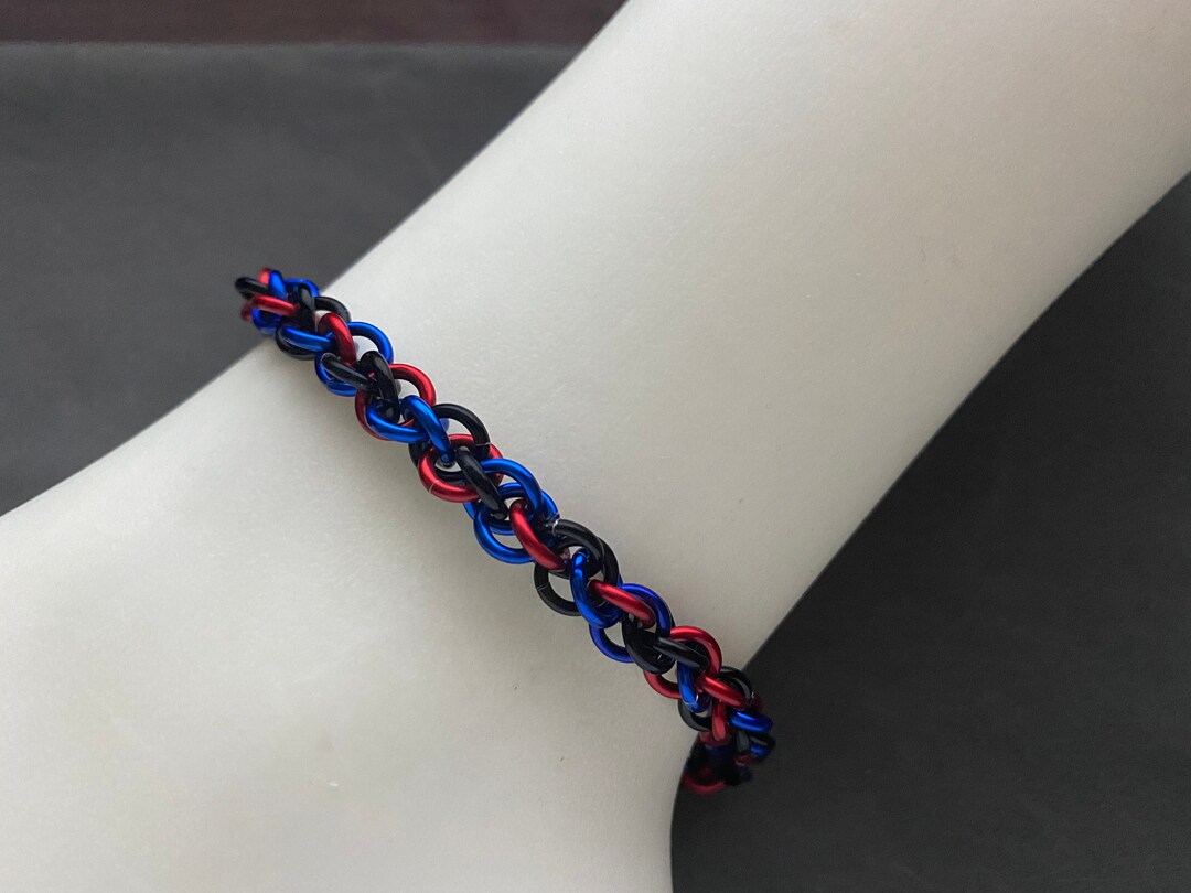 Subtle Poly Flag Colors Bracelet Polyamorous Jewelry Subtle Poly Pride ...
