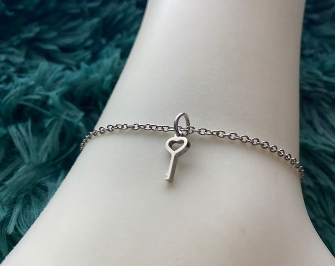 Discreet Dominant Anklet, Owner Anklet, Key Holder Bracelet, Mistress ...