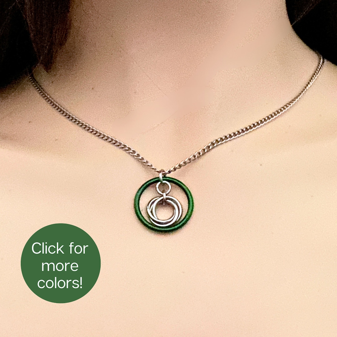 Discreet Lovers Knot Submissive Ownership Necklace | Subtle BDSM ...