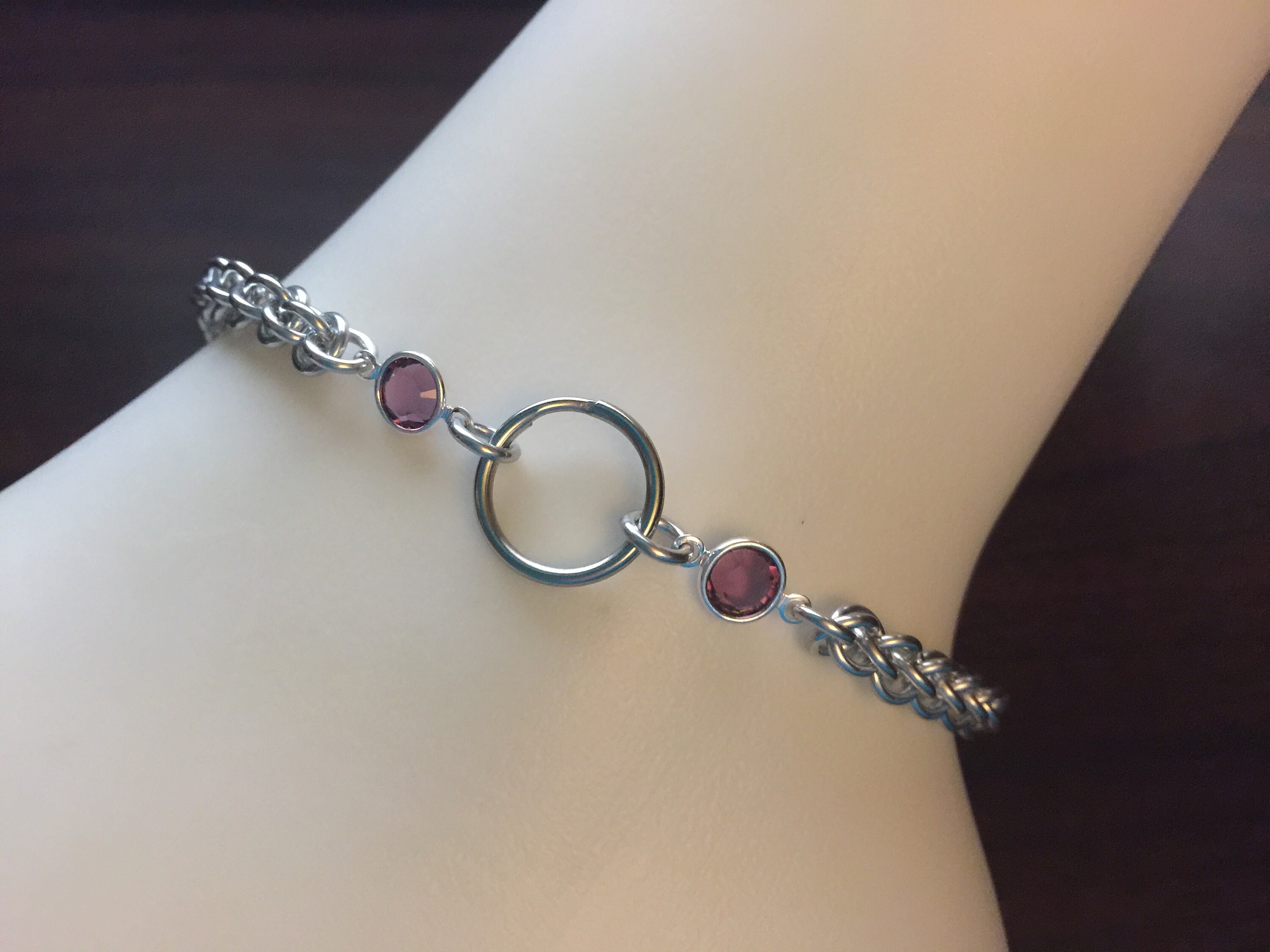 Discreet Dominant Anklet Owner Anklet Key Holder Bracelet - Etsy Canada