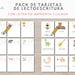 Pack Tarjetas Lectoescritura, Español Y Catalán, Repasar Palabras ...
