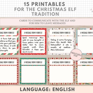 15 Printable Elf Tradition Kit, Christmas Tradition, Activities ...