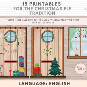15 Printable Elf Tradition Kit, Christmas Tradition, Activities ...