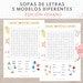 Juego Sopa De Letras, Vocabulario, Verano, Niños, Imprimible, Español ...