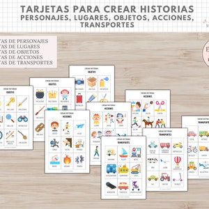 135 Tarjetas Para Crear Historias, Personajes, Lugares, Objetos ...