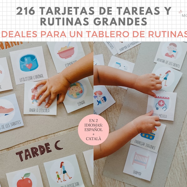 Rutinas Niños - Etsy