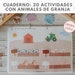 20 Actividades Animales De Granja Cuaderno Imprimible Niños - Etsy