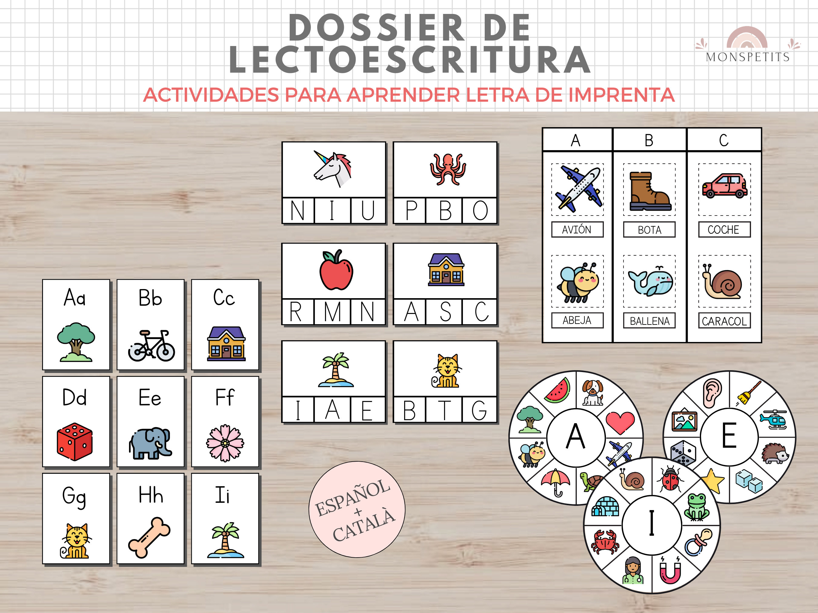 Algunas Fichas Para Trabajar La Lectoescritura Abc Letters Alphabet