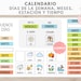 Calendario Días Semana, Estación, Tiempo, Emociones, Organización Niños ...