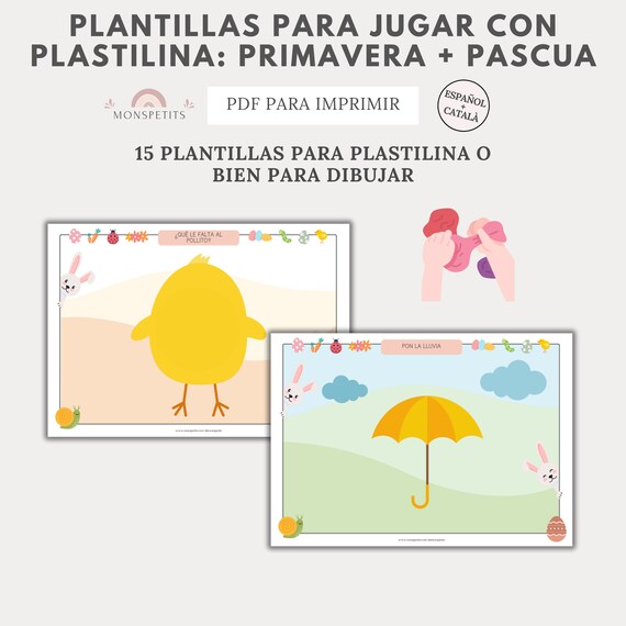 Plantillas Imprimibles De Primavera