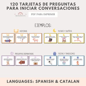 120 Tarjetas Iniciar Conversaciones, Vocabulario, Habla, Logopeda ...