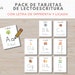 Pack Tarjetas Lectoescritura, Español Y Catalán, Repasar Palabras ...