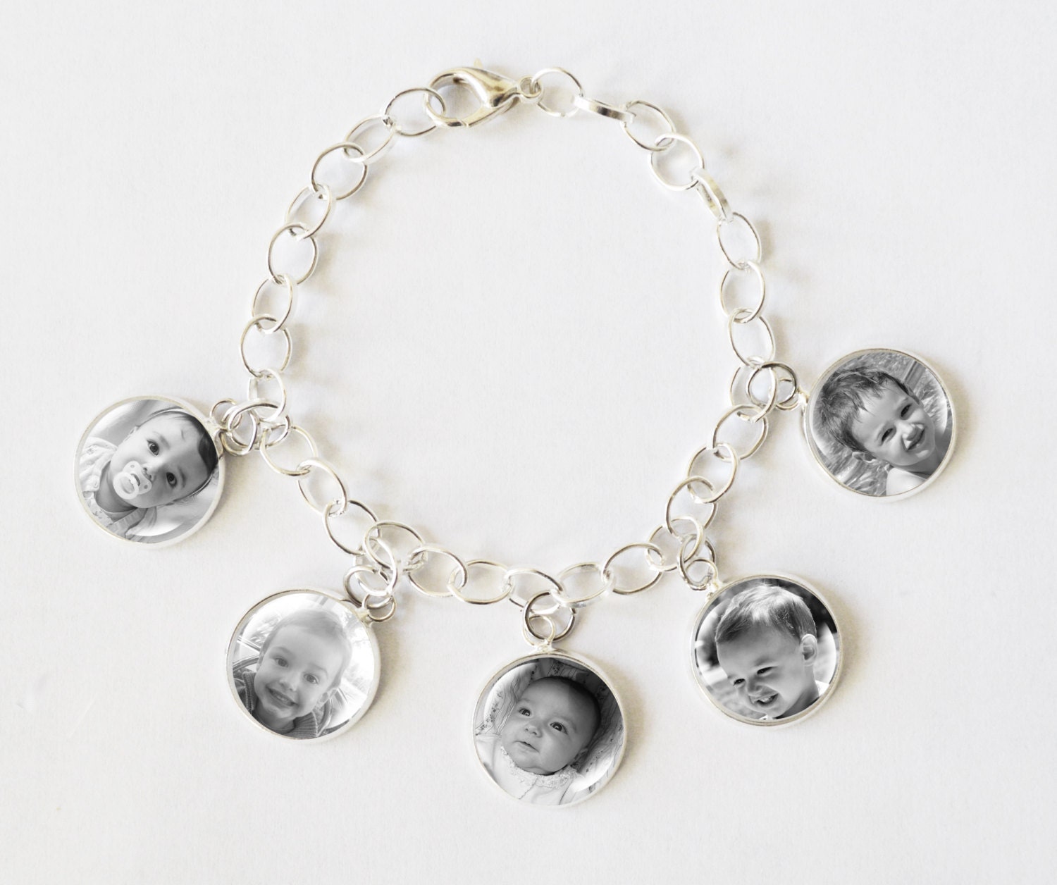 Photo Charm Bracelet Personalized Charm Bracelet - Etsy Photo Charm Bracelet Personalized Charm Bracelet - Etsy