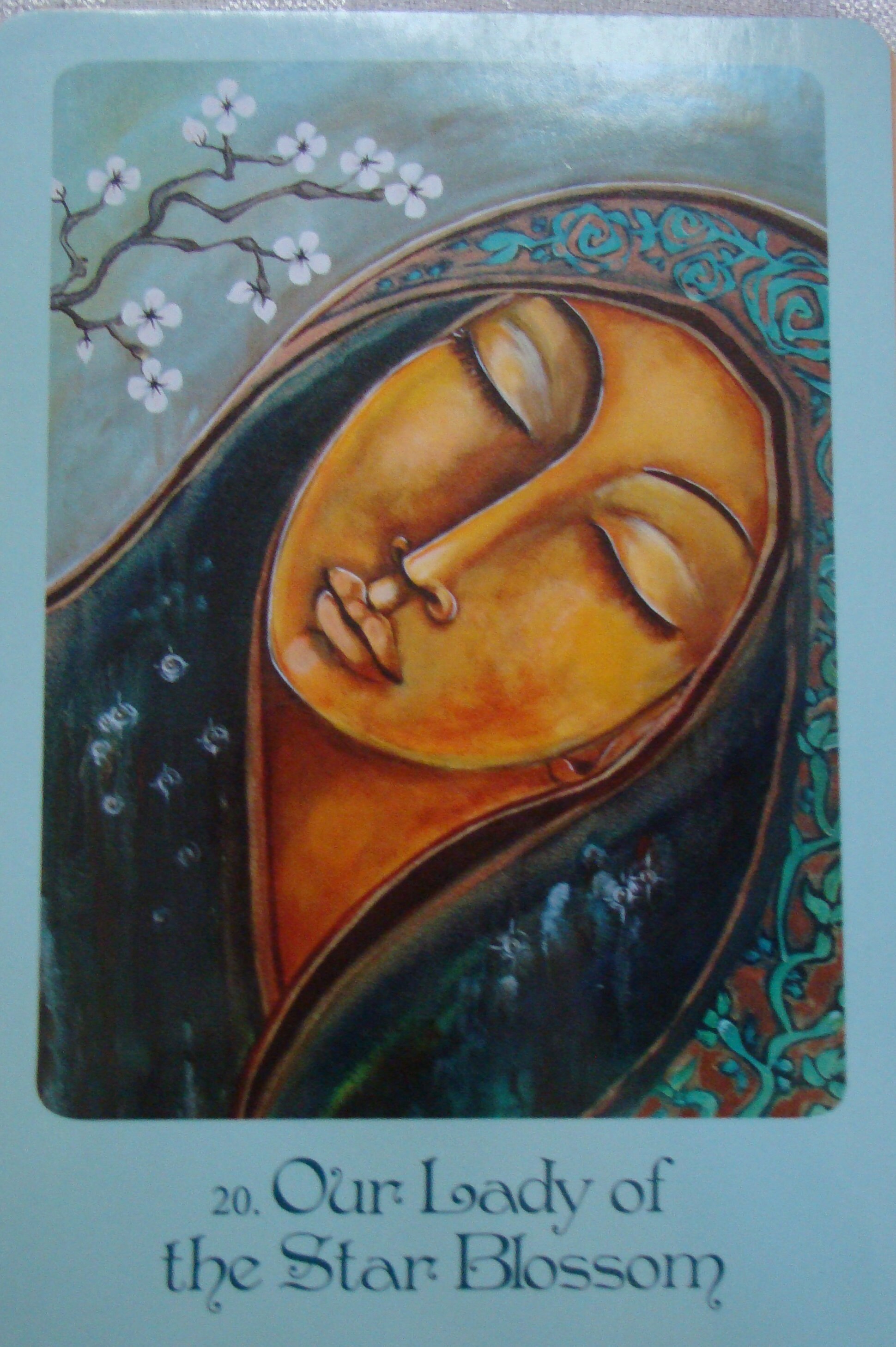 Card Reading Mother Mary Oracle Deck - Etsy