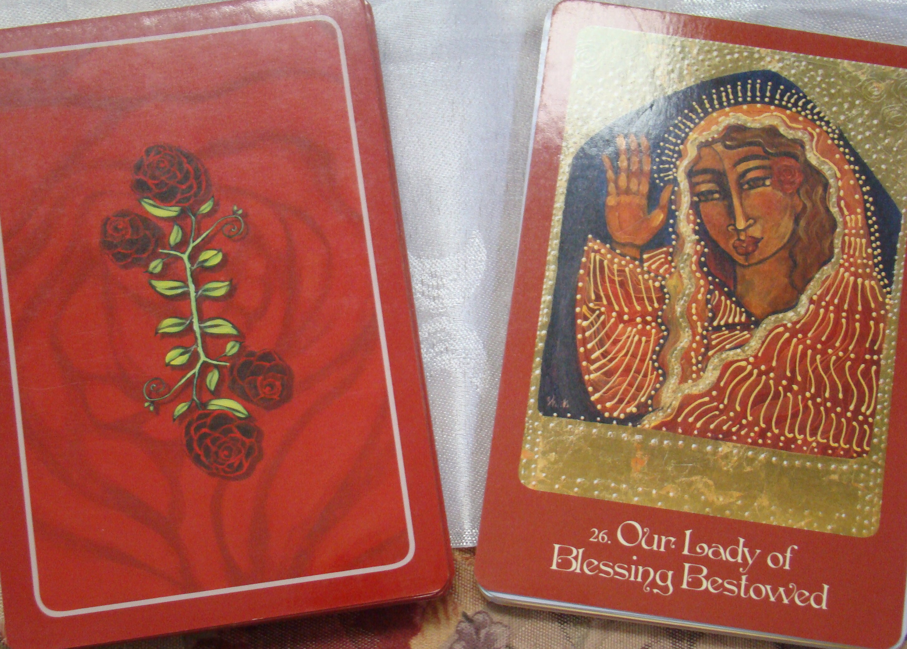 Card Reading Mother Mary Oracle Deck - Etsy