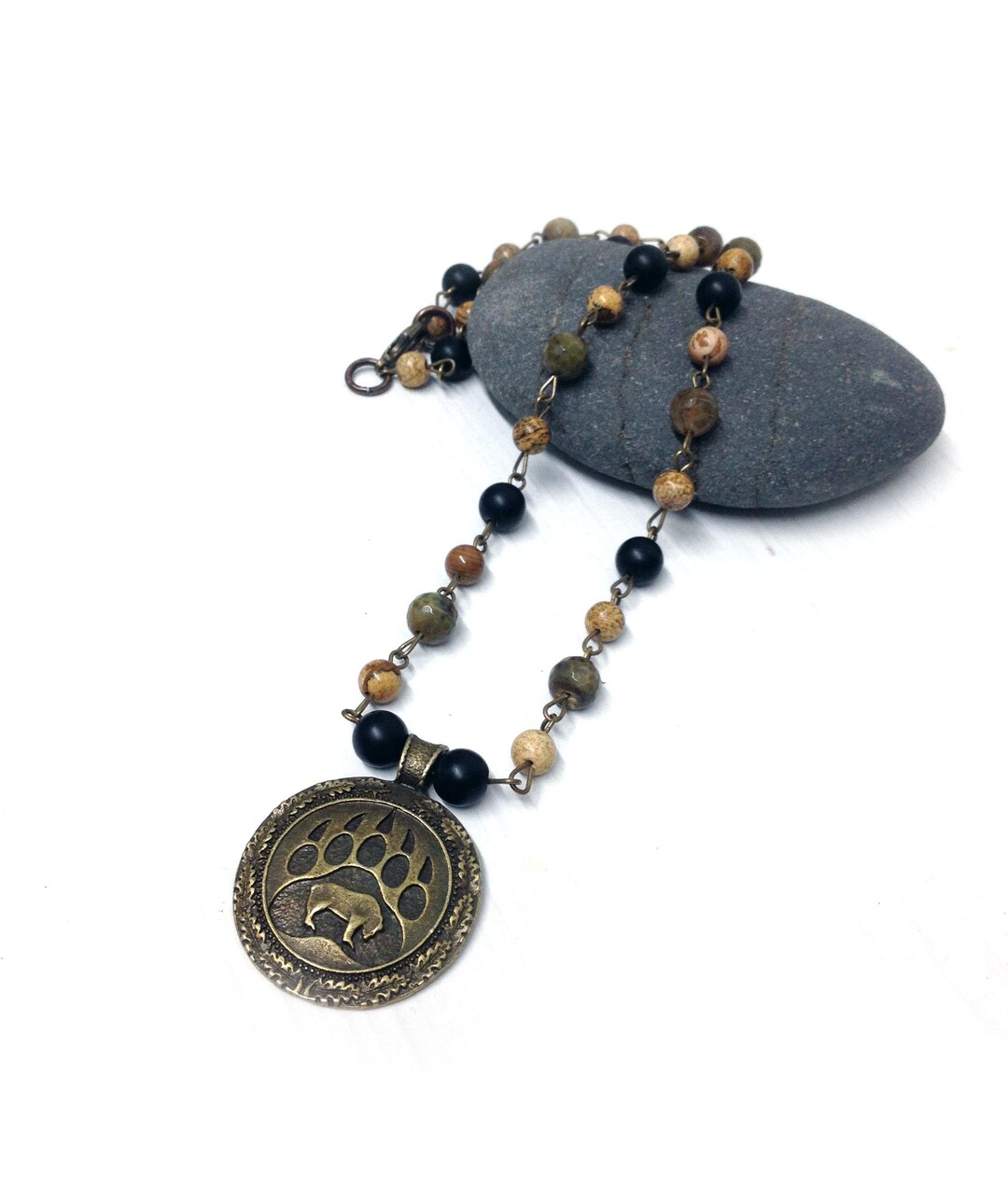 Ursa Rising Necklace : Ursa Bear Totem Pagan Animal Gift - Etsy