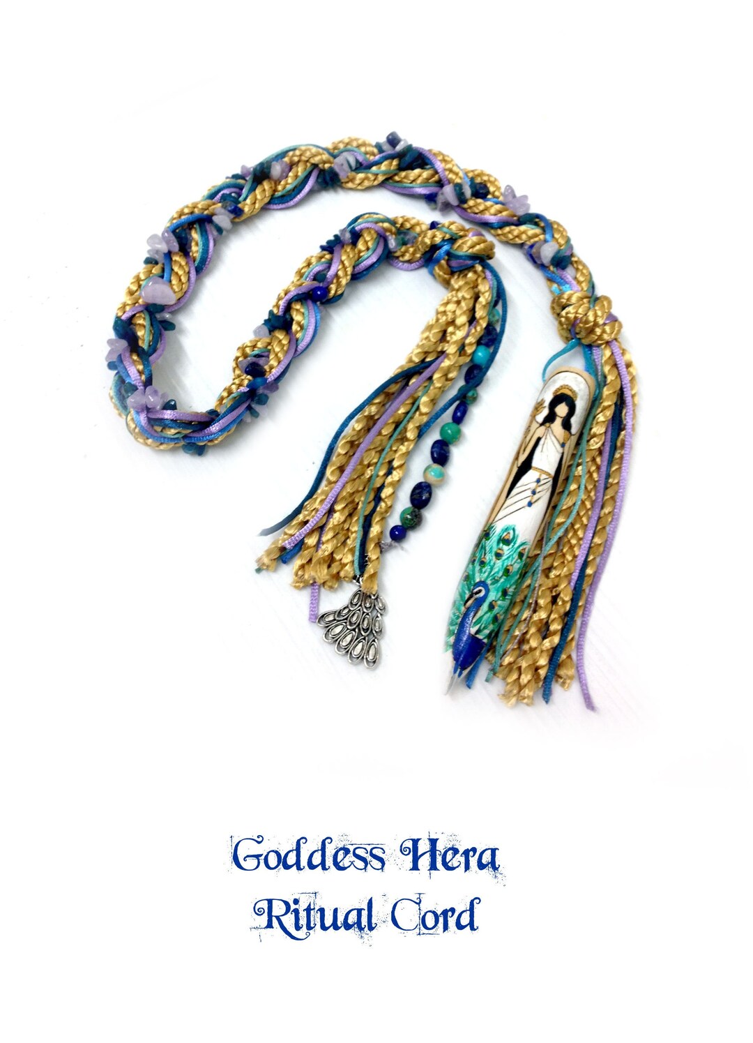 Goddess Hera Ritual Cord Pagan Goddess Greek Witch Witchcraft Pendant ...