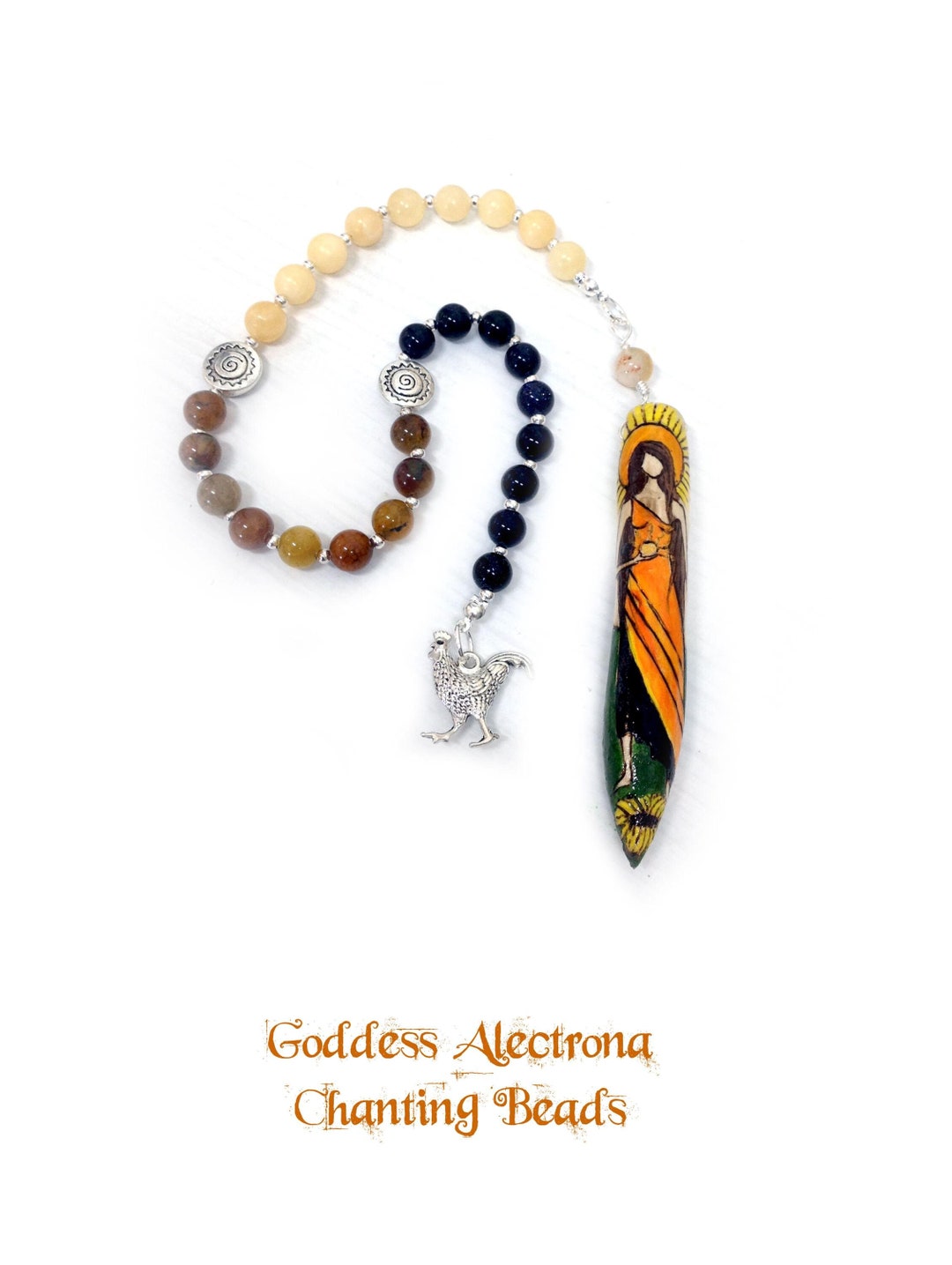 Goddess Alectrona Chanting Beads - Greek Morning Awakening Slumber Sun ...