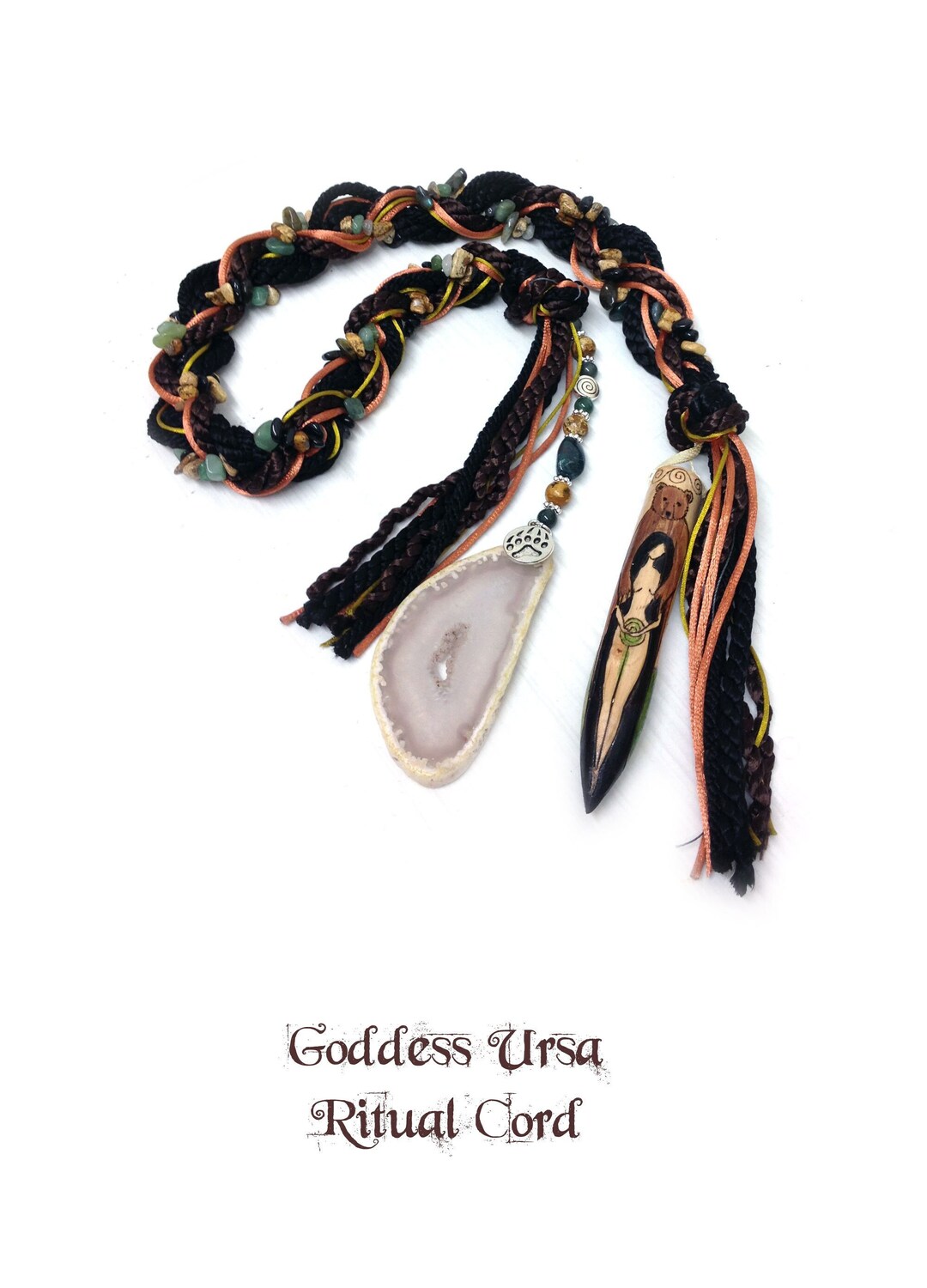 Goddess Ursa Ritual Cord Celtic British Pagan Goddess Witch Artio Bear ...