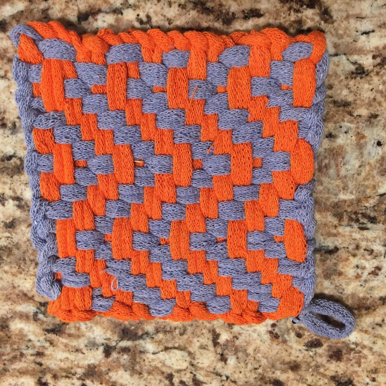 Loop Potholder Patterns Zig-zag Pattern - Etsy