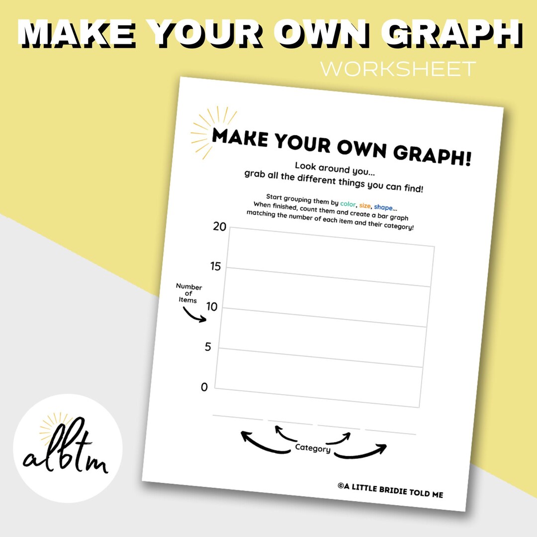Make Your Own Graph -- Printable - Etsy