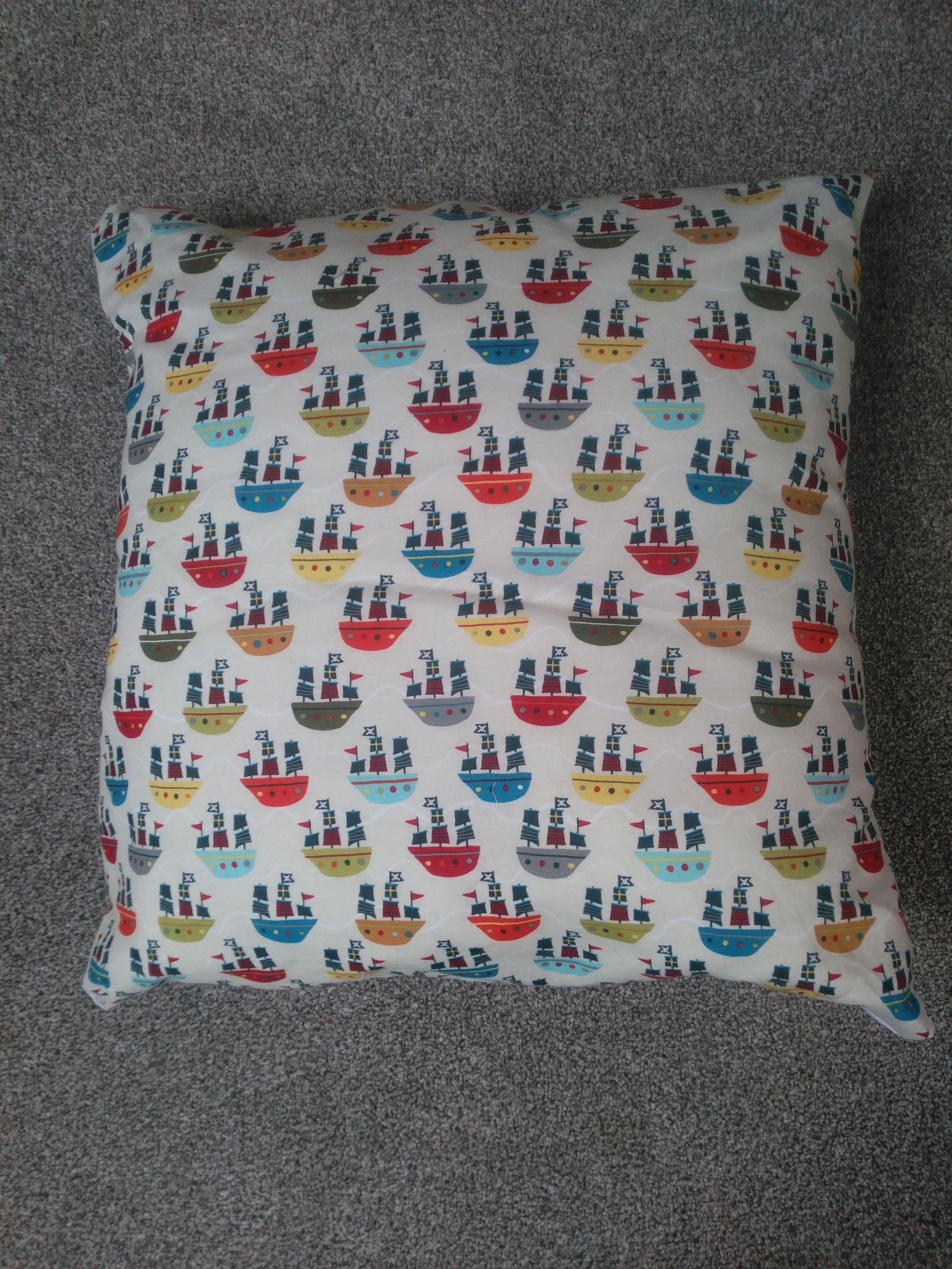 Child's Pirate Ship Cushion - Etsy