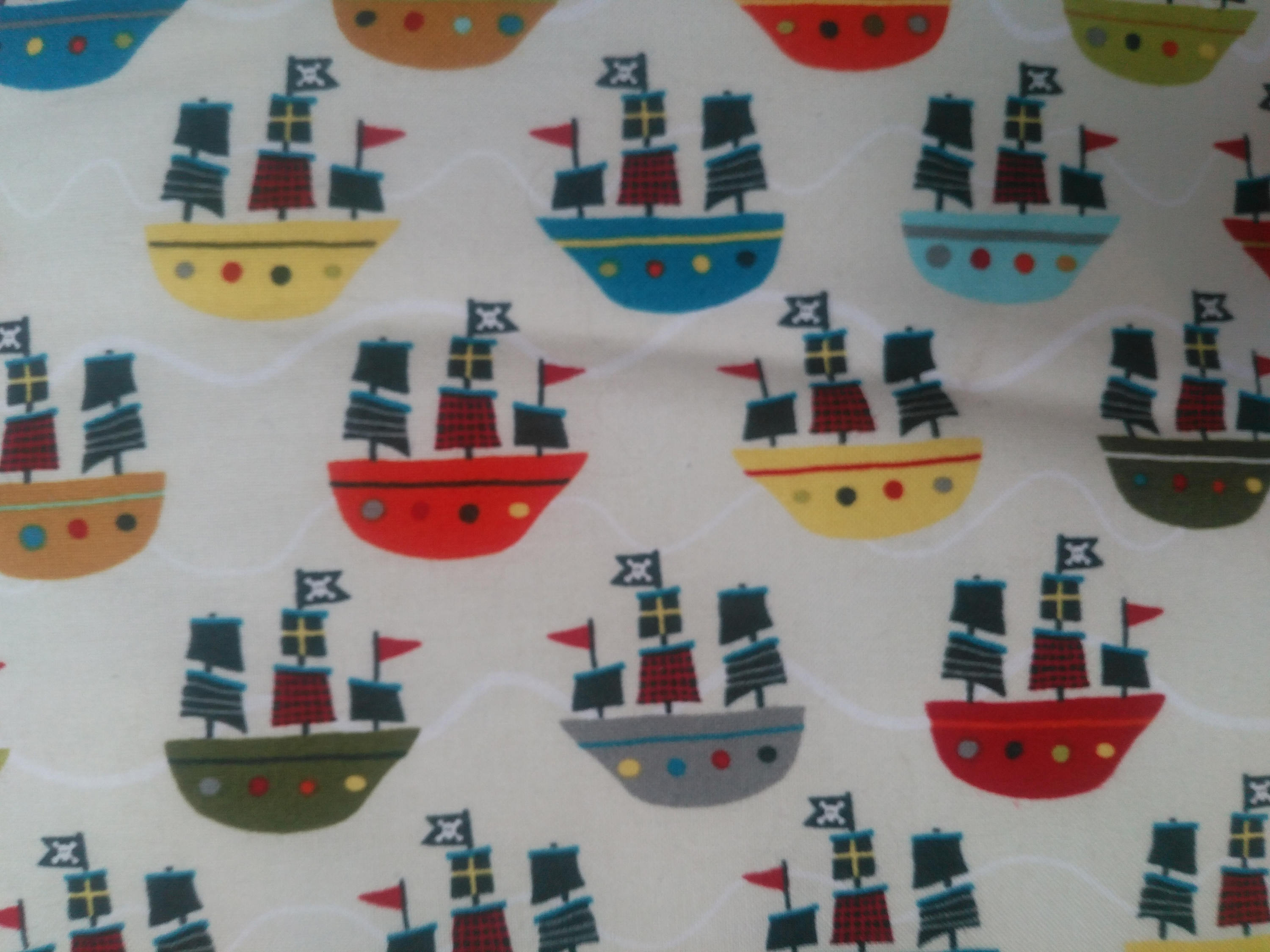 Child's Pirate Ship Cushion - Etsy