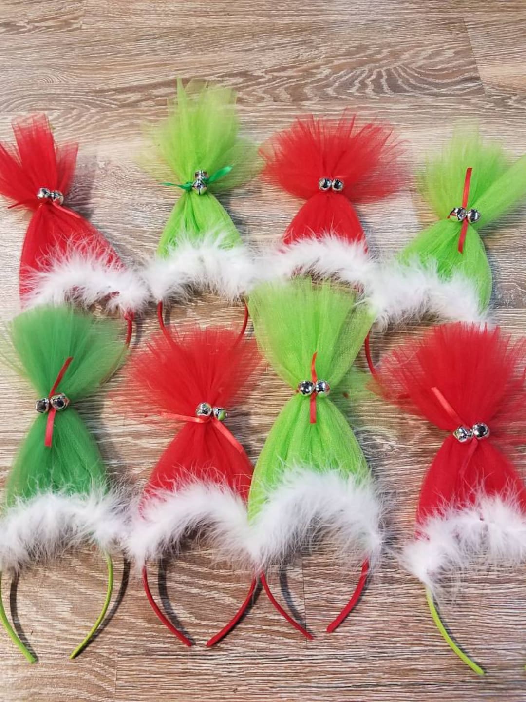 Girls Santa Headband, Christmas Eve Box, Elf Hat Headband, Christmas ...