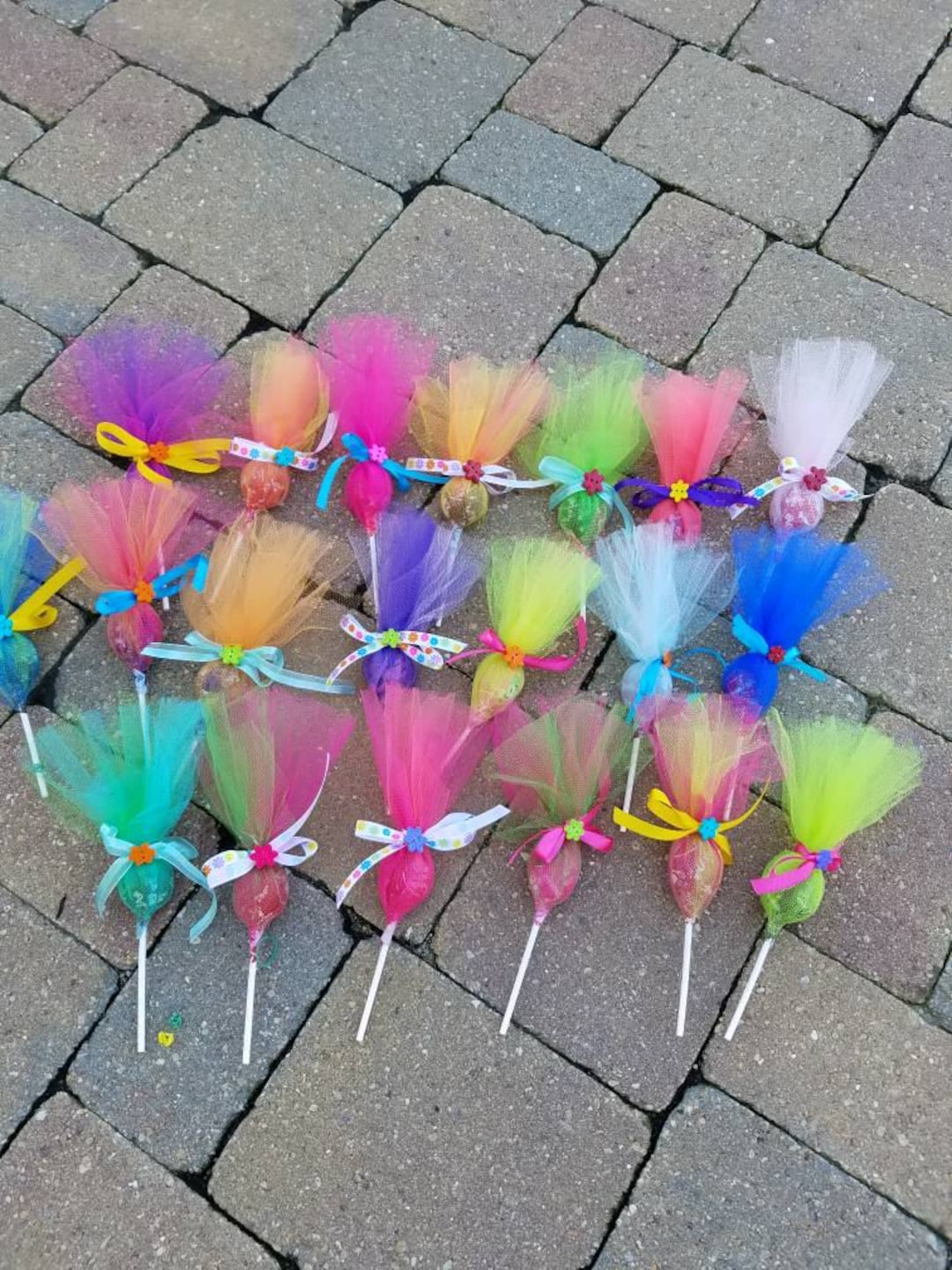 Troll Pops Party Favors, Colorful Hair Suckers (12 Pack) - Etsy