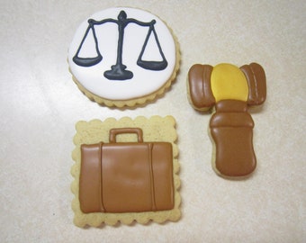 Lawyer Cookies - Etsy
