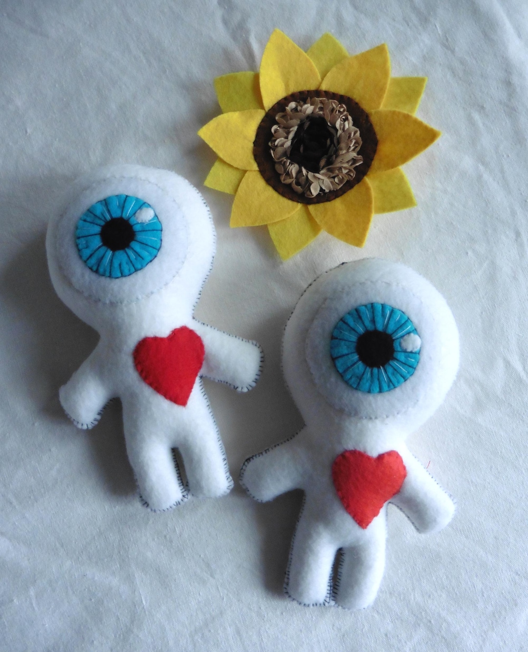 Cyclops in Love Voodoo Doll, Eye Lover, Freak Doll, Ex-voto Doll ...