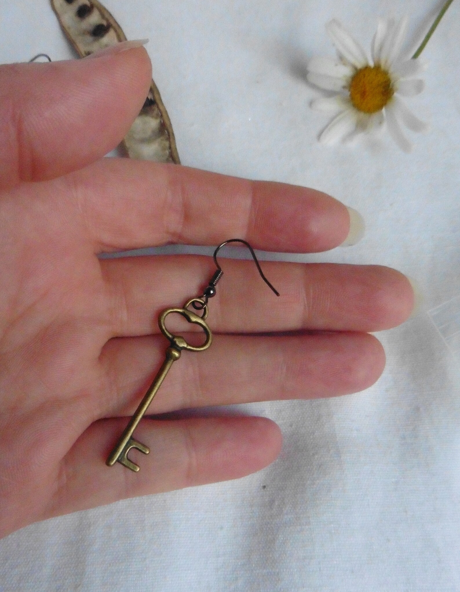 Cottagecore Keyhouse Manor Vintage Bronze Skeleton Key - Etsy