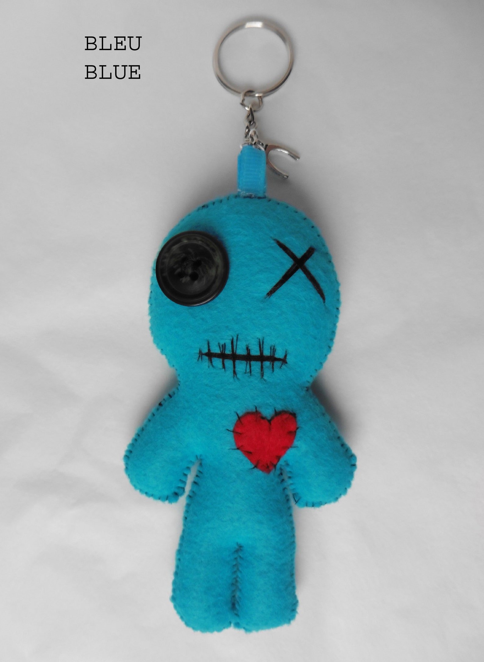Fetish Voodoo Doll Keychain, Worries, Pocket Hugs, Healing, Witchcraft ...