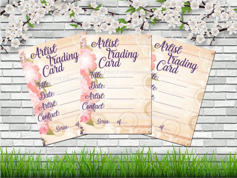 ATC / ACEO Artist Trading Card / Art Cards Editions & - Etsy