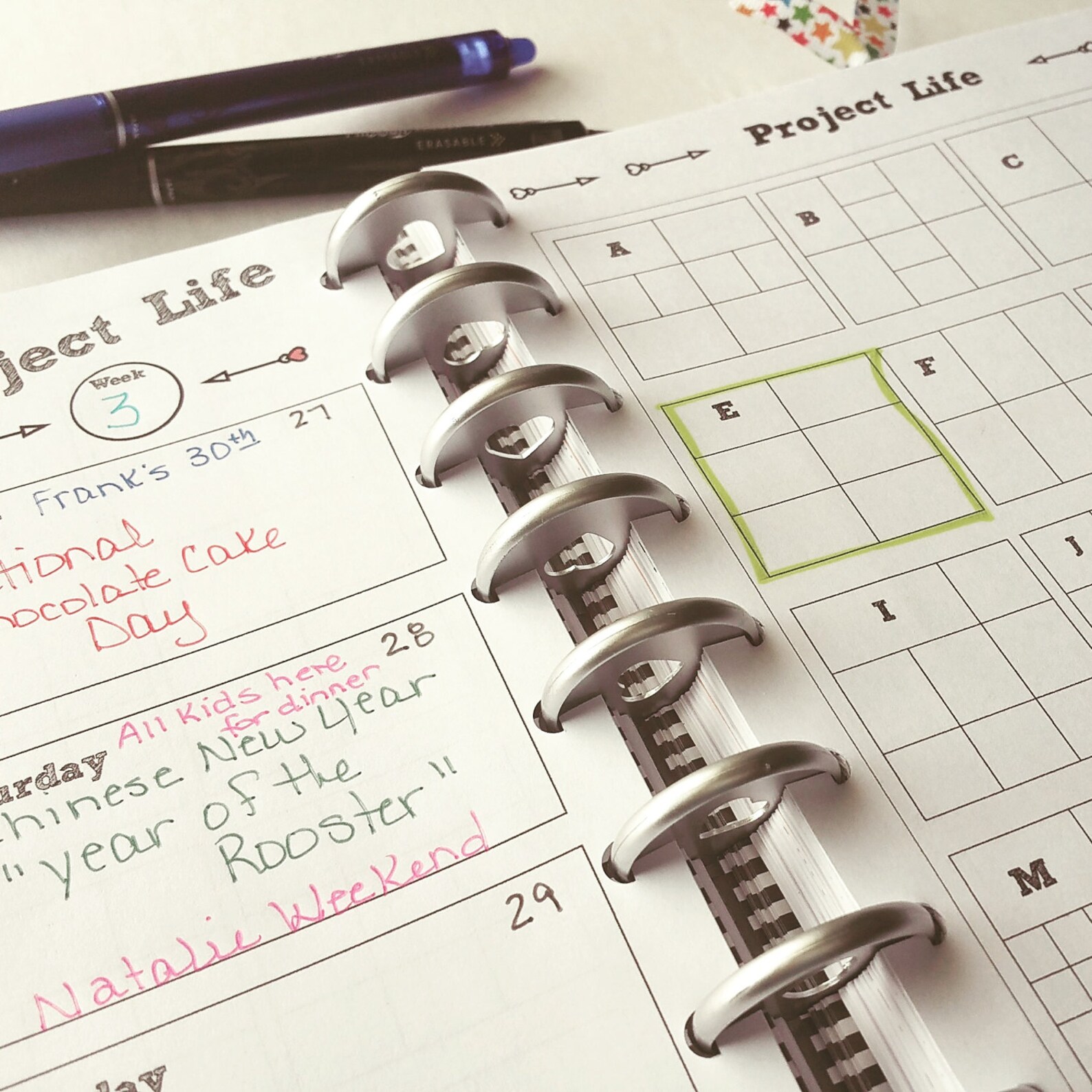 Happy Planner Planner Printable MAMBI Classic Weekly - Etsy