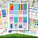 School Days Happy Planner Stickers Printable Weekly - Etsy