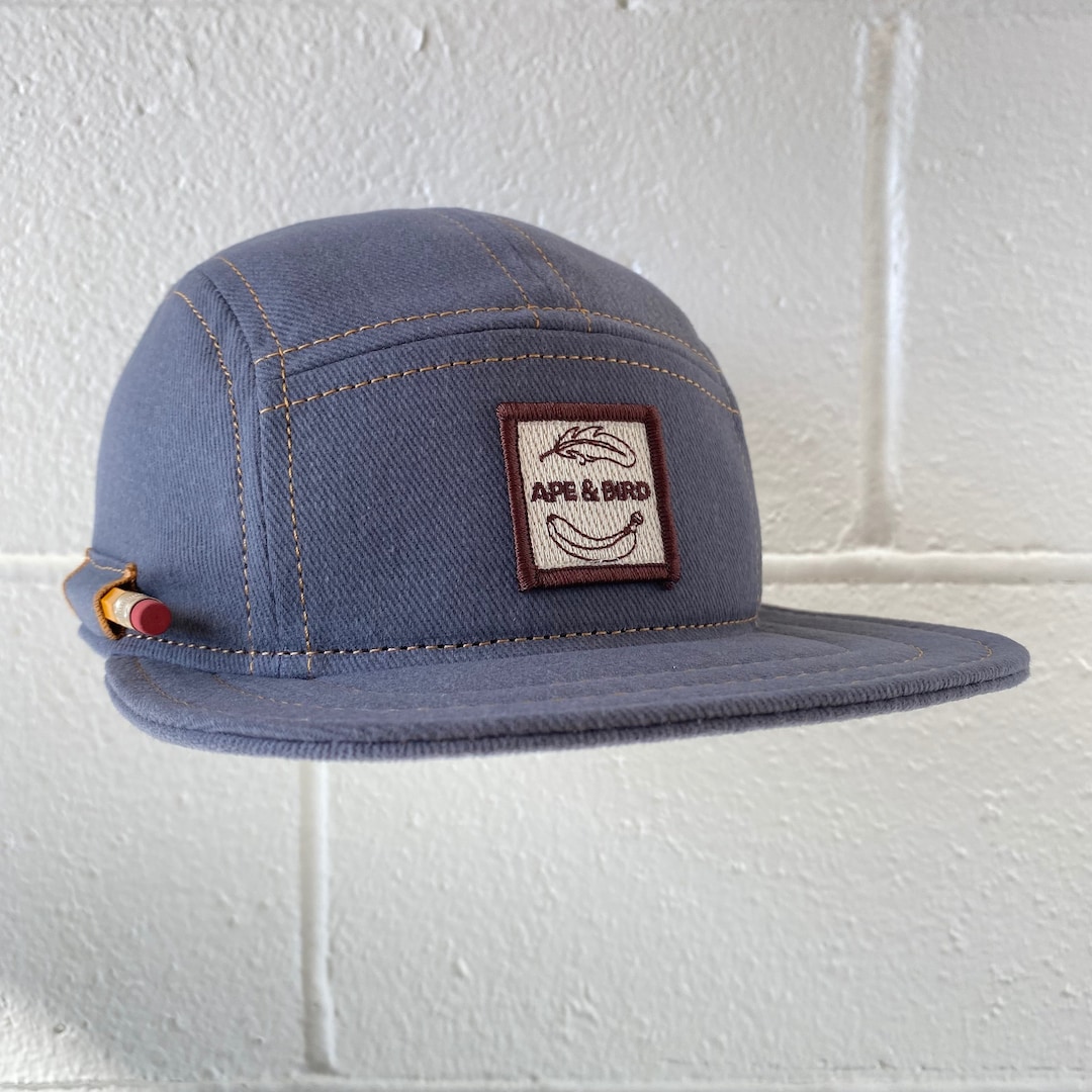 Baseball Cap Pencil Hat Handmade 5 Panel Hat Snapback Hat Five Panel ...