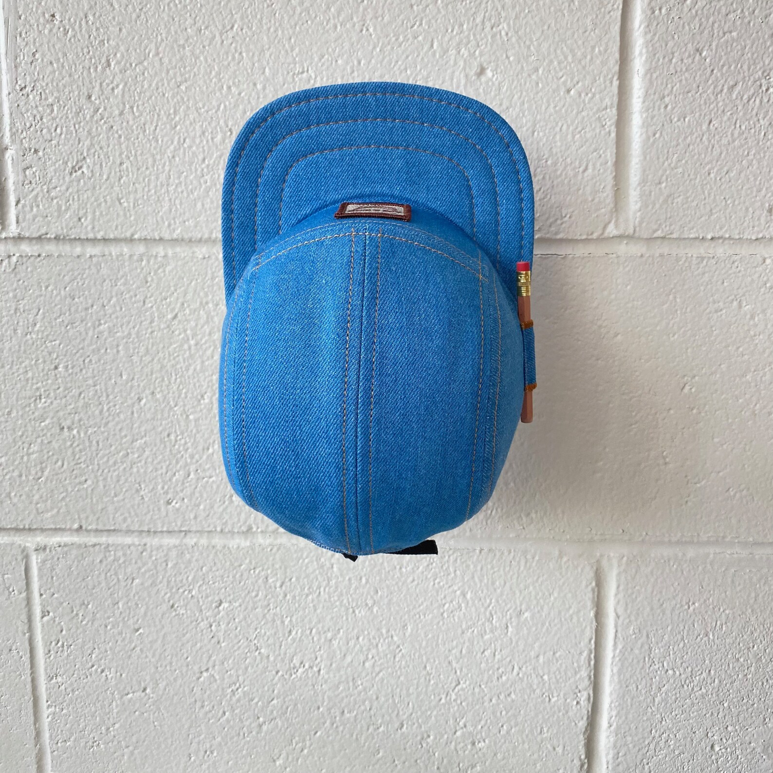 Carpenters Cap Denim Ball Cap Indigo Denim Cap Baseball - Etsy