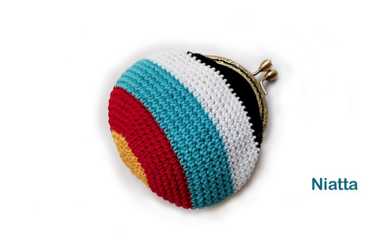 Archery Target Coin Purse, Crochet Pattern PDF, Frame Purse - Etsy