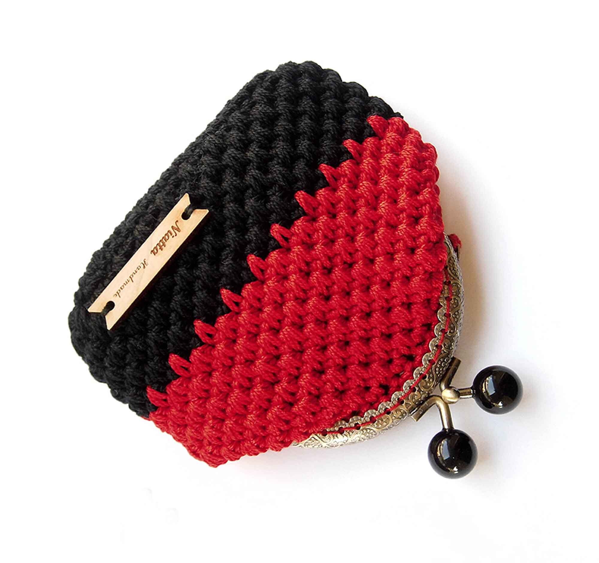 Crochet Purse, Coin Pouch Gift for Her Bag - Etsy
