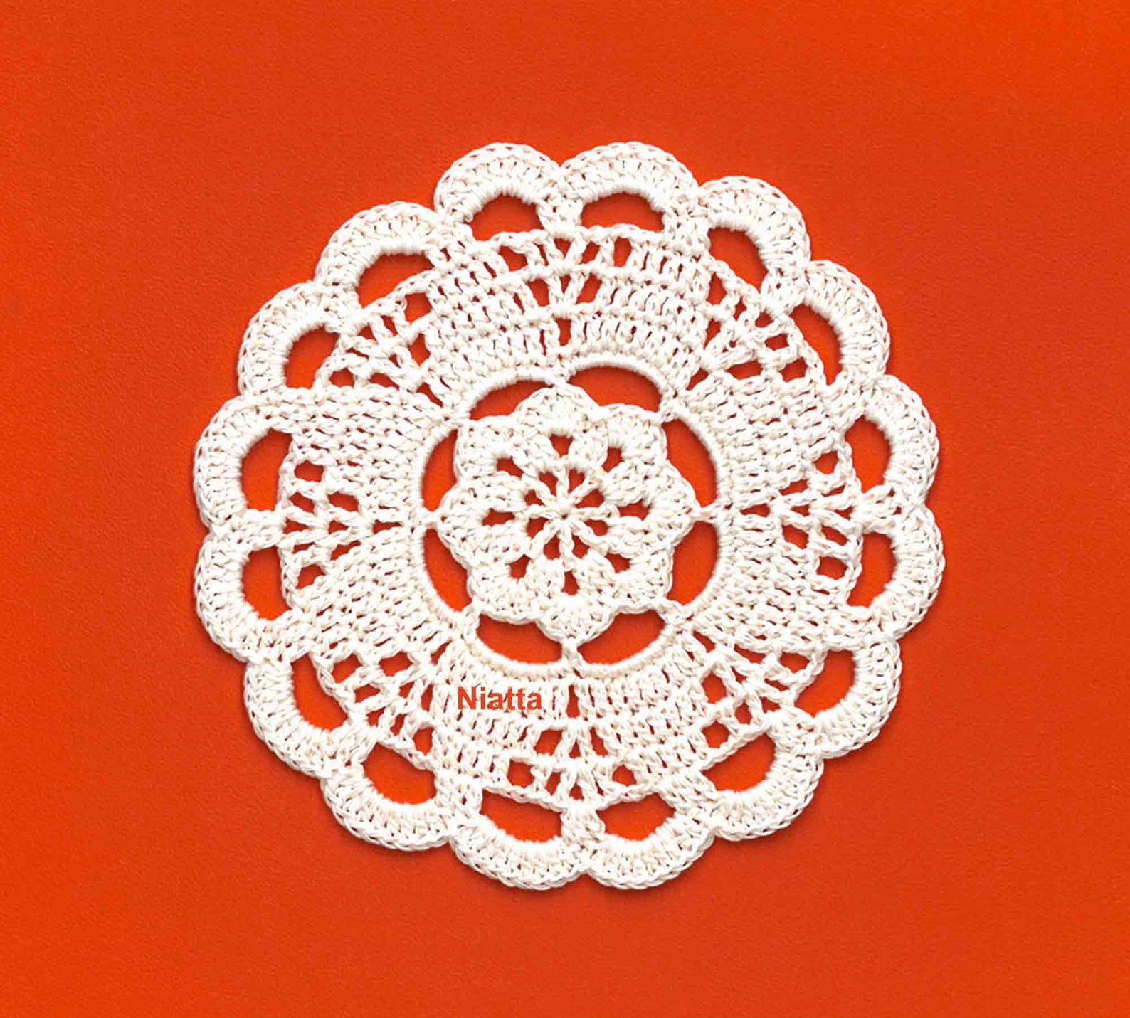 Wedding Lace Coaster Handmade Crochet Doily Home Decor - Etsy
