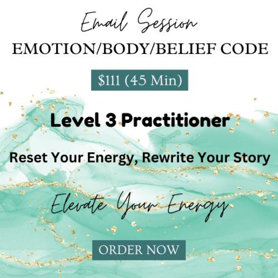 Emotion & Body Code Deep Dive - Distance Healing - Etsy