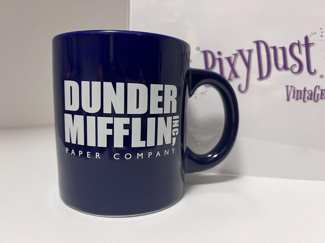 2019 THE OFFICE Dunder Mifflin Inc Paper Company Blue Coffee Mug (MG201 ...