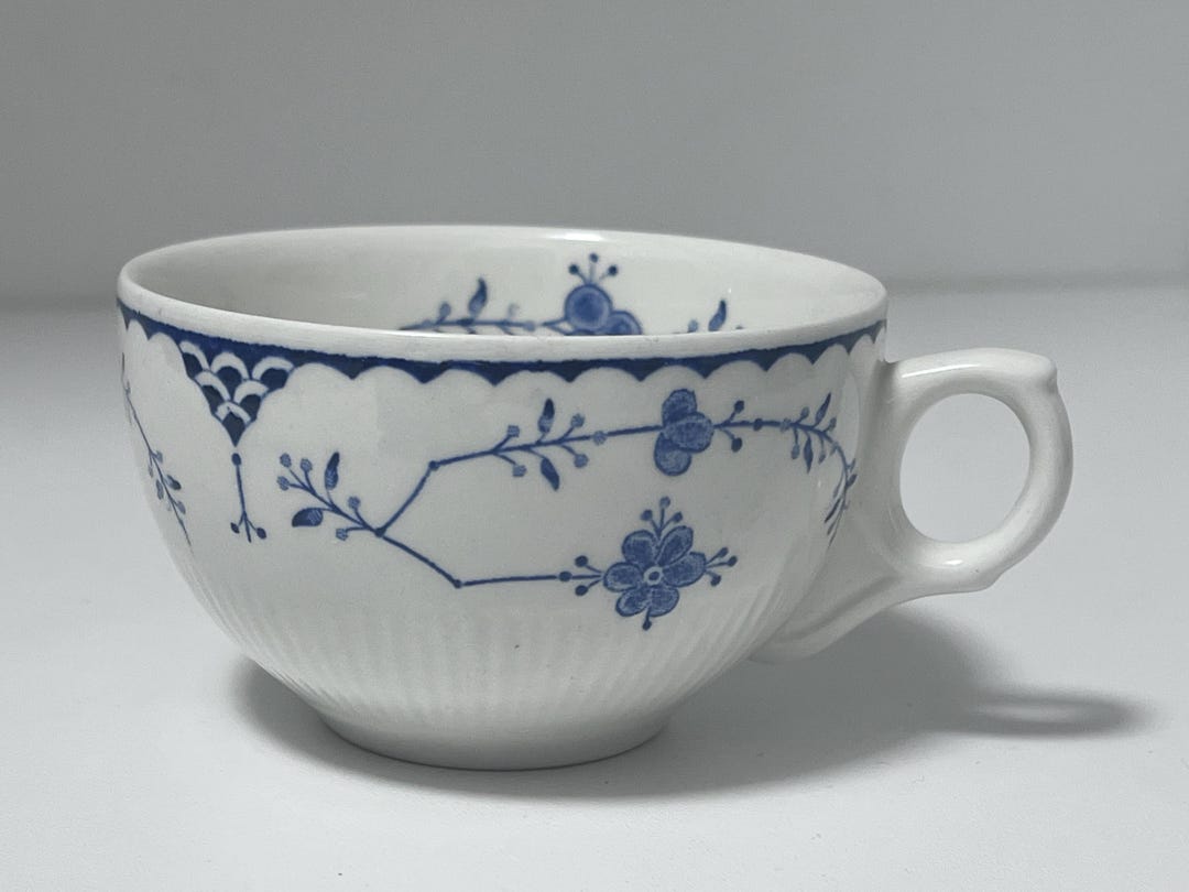 Furnivals Limited ~ Denmark Blue Pattern ~ Coffee or Tea Cup - England ...