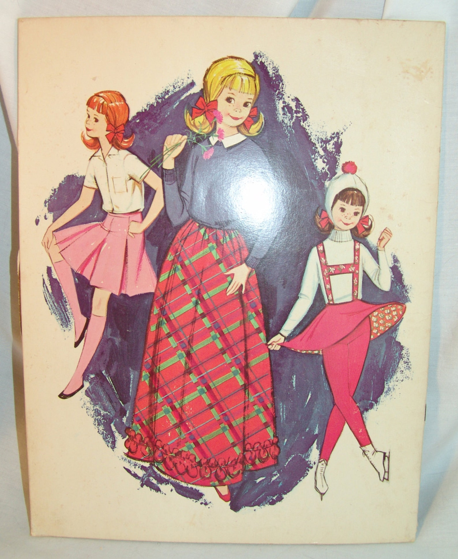 Vintage SKOOTER BARBIE Paperdolls - Original Whitman Early 1960'S Pre ...